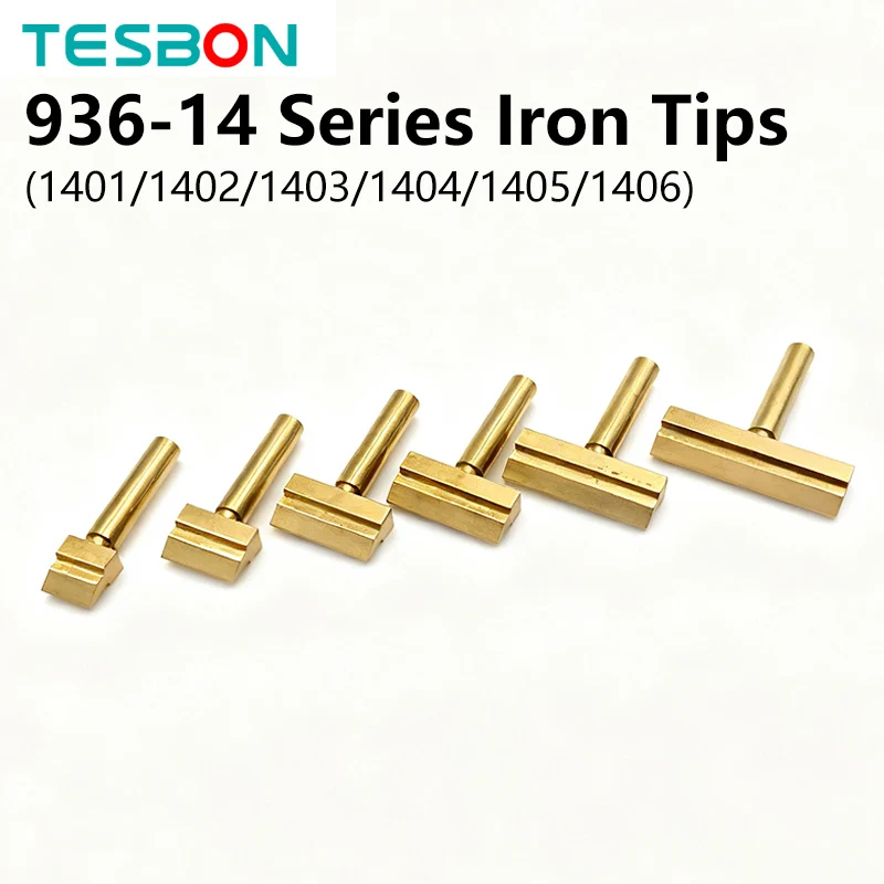 936-14 Series Spade-shaped soldering iron tip , suitable for 936-937 ...
