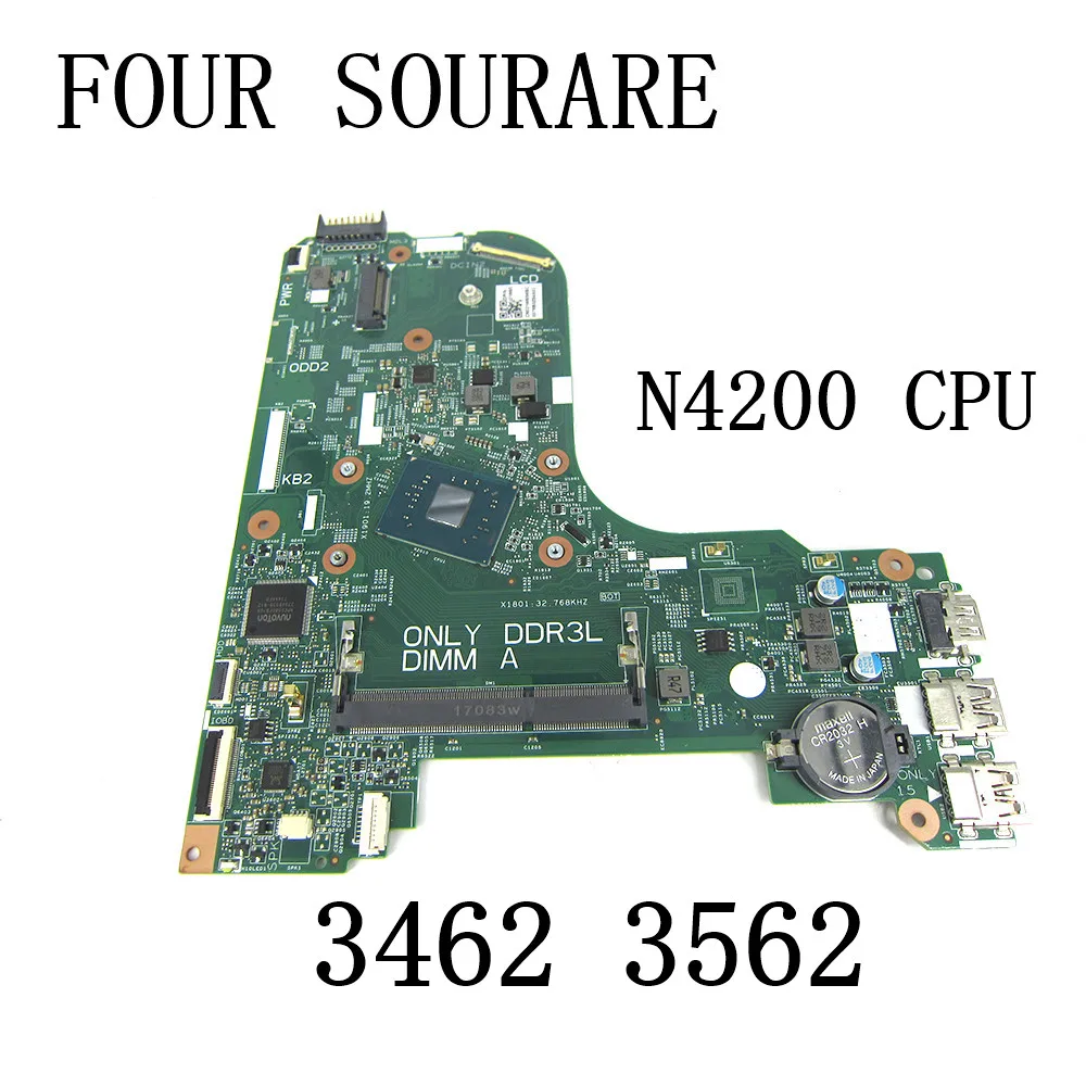 For-Dell-Inspiron-3562-3462-Laptop-Motherboard-with-N4200-CPU-CN-021W95 ...