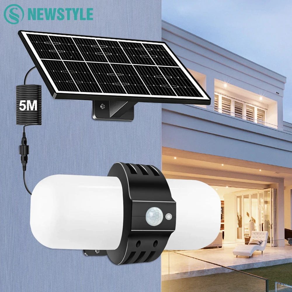 Solar-Lights-Outdoor-Garde-1000LM-Solar-Security-Street-Barn-Lights ...