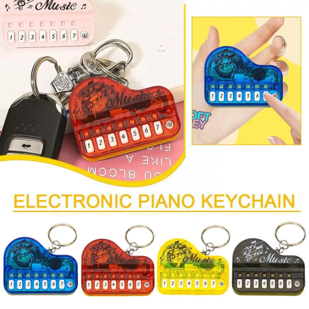 Portable-Creative-Musical-Instrument-Toy-Piano-Keychain-Keyboard-Mini ...