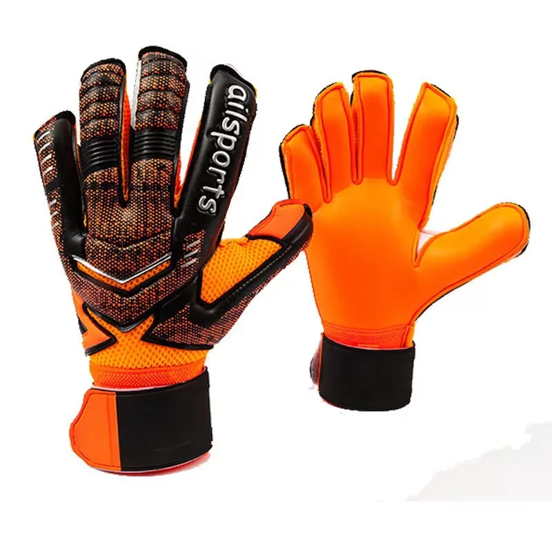 New Design Professional Soccer Goalkeeper Glvoes Latex Finger ...