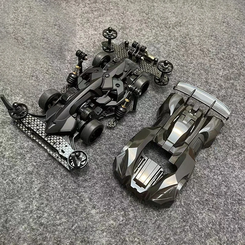 1 Set 1/32 Mini 4WD Car MACH FRAME FIGHTING with FMA Chassis Double ...