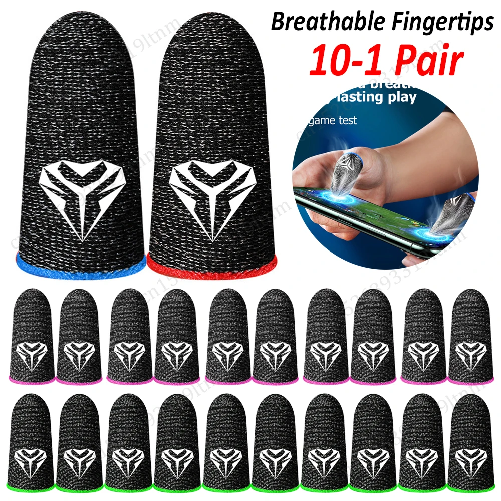 Mobile-Gaming-Gloves-Fingertips-For-PUBG-Gamer-Sweatproof-Anti-slip ...