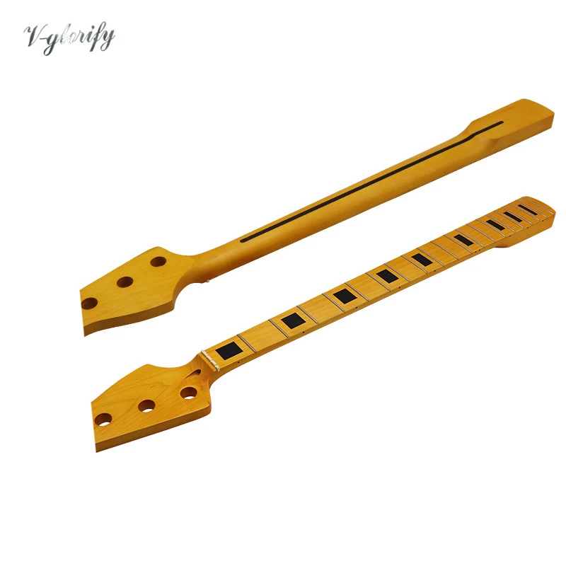 4 String Bass Guitar Neck | Bass Neck 4 String Black | Neck Bass Guitar ...