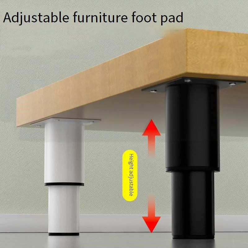 4-Pcs-Lot-Furniture-Cabinet-Feet-Adjustable-Support-Feet-Retractable ...