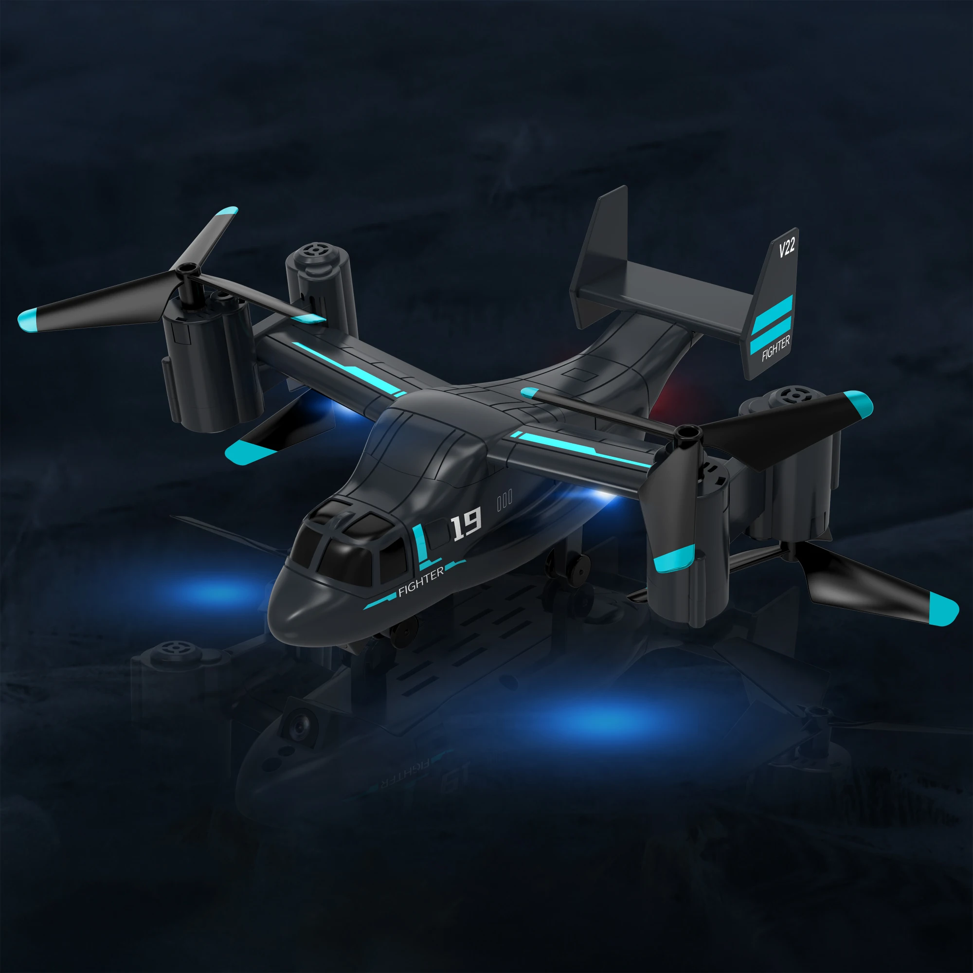 4K Noir-3B-Drone quadrirotor avec caméra grand angle HD 4K, GPS, moteur ...