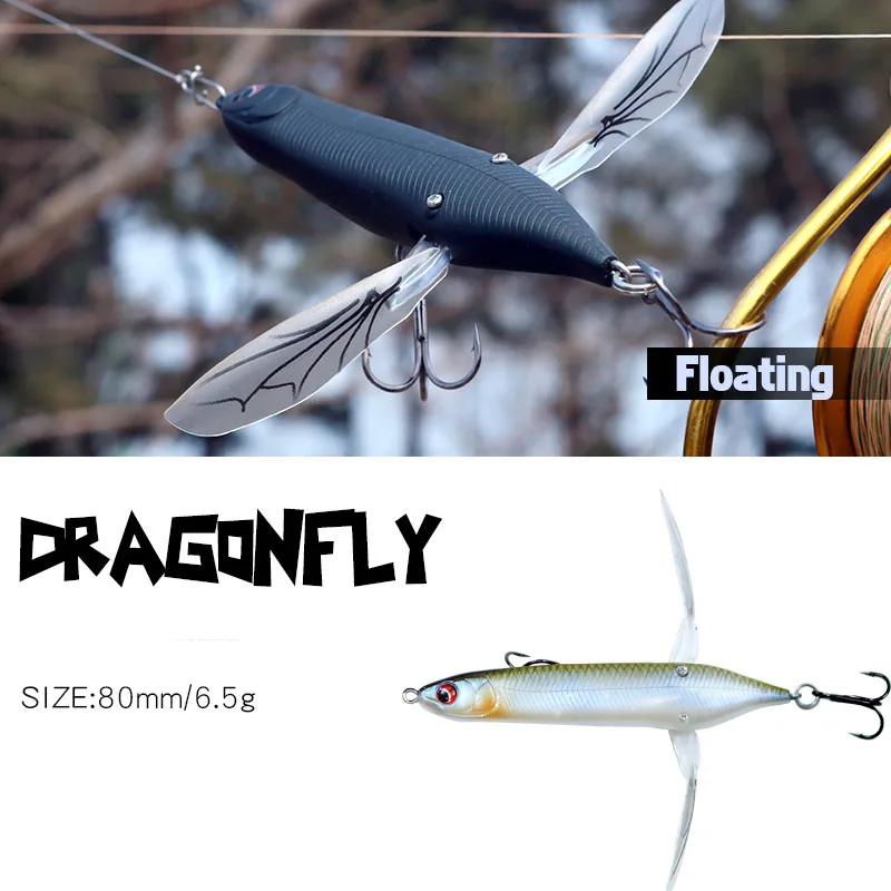 Topwater-Pencil-Lure-80mm-6-5g-Minnow-Crankbait-Spinner-Buzzbait-Metal ...