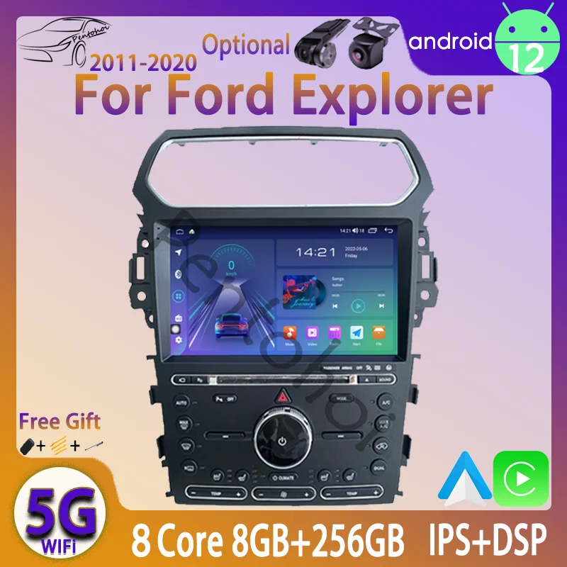 Pentohoi-Car-Radio-Android-12-For-Ford-Explorer-2011-2020-Multimedia ...