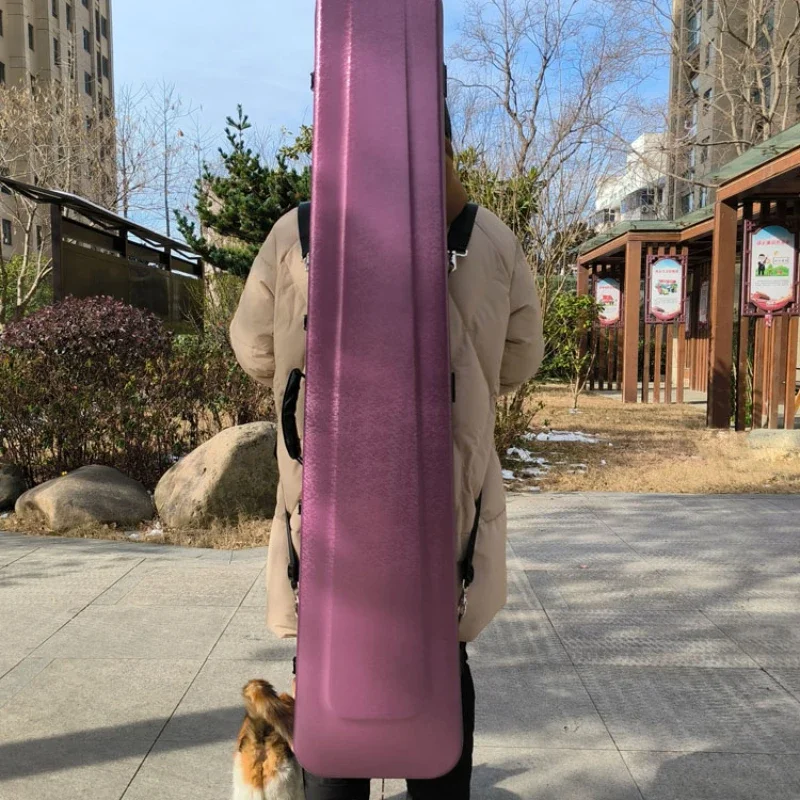 Fiberglass-guqin-case-with-keyhole-high-grade-guqin-case-metal-brushed ...