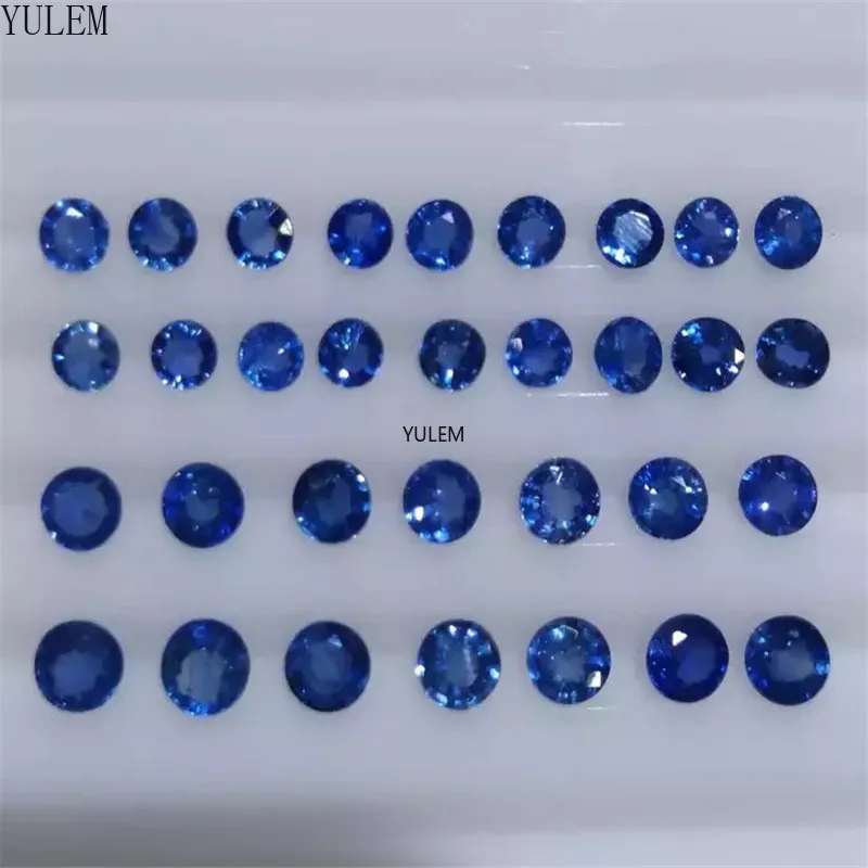 Small Round Cut Natural Sapphire Loose Gemstone From Sapphire Mine In ...