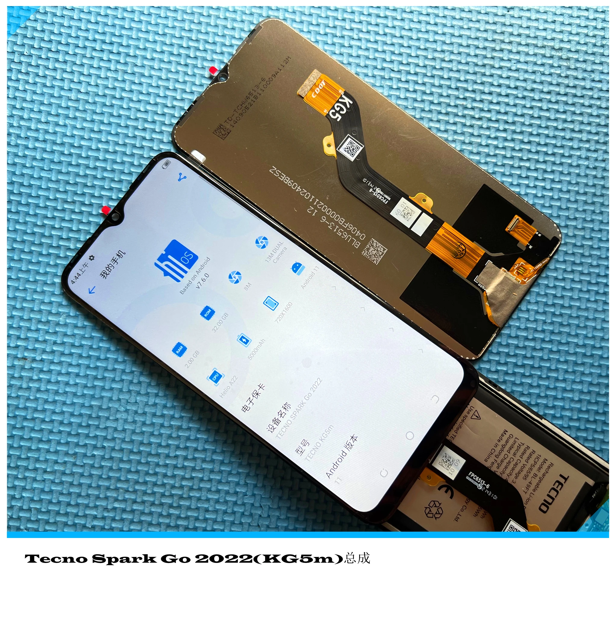 Pantalla-t-ctil-LCD-para-Tecno-Spark-Go-2022-KG5-nuevo-y-Original-c ...