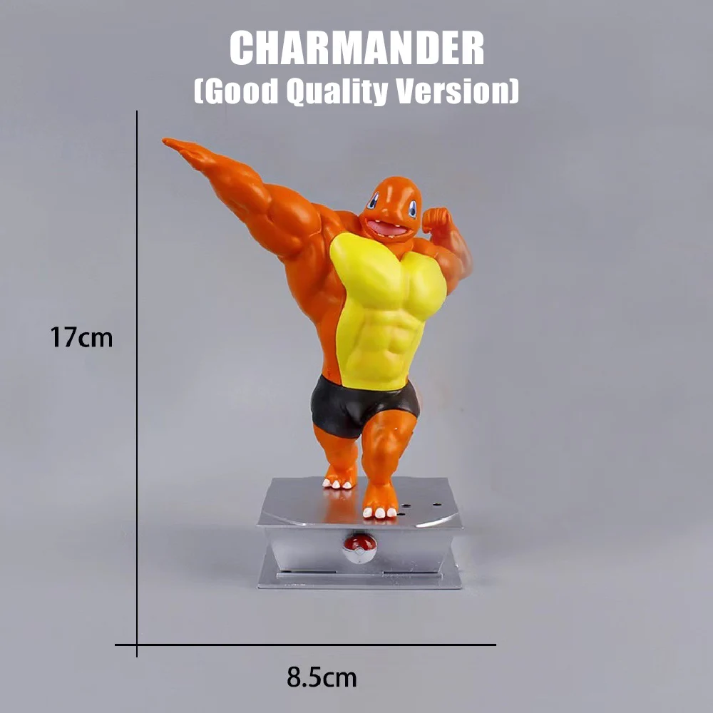 Figuras de acción de Pokémon de 18 cm para gimnasio, dibujos animados ...