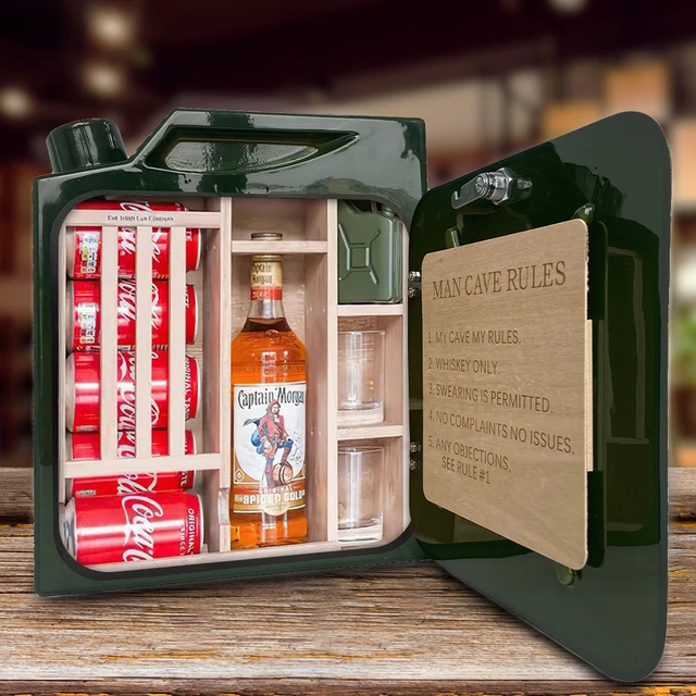 Portable Mini Bar Cabinet