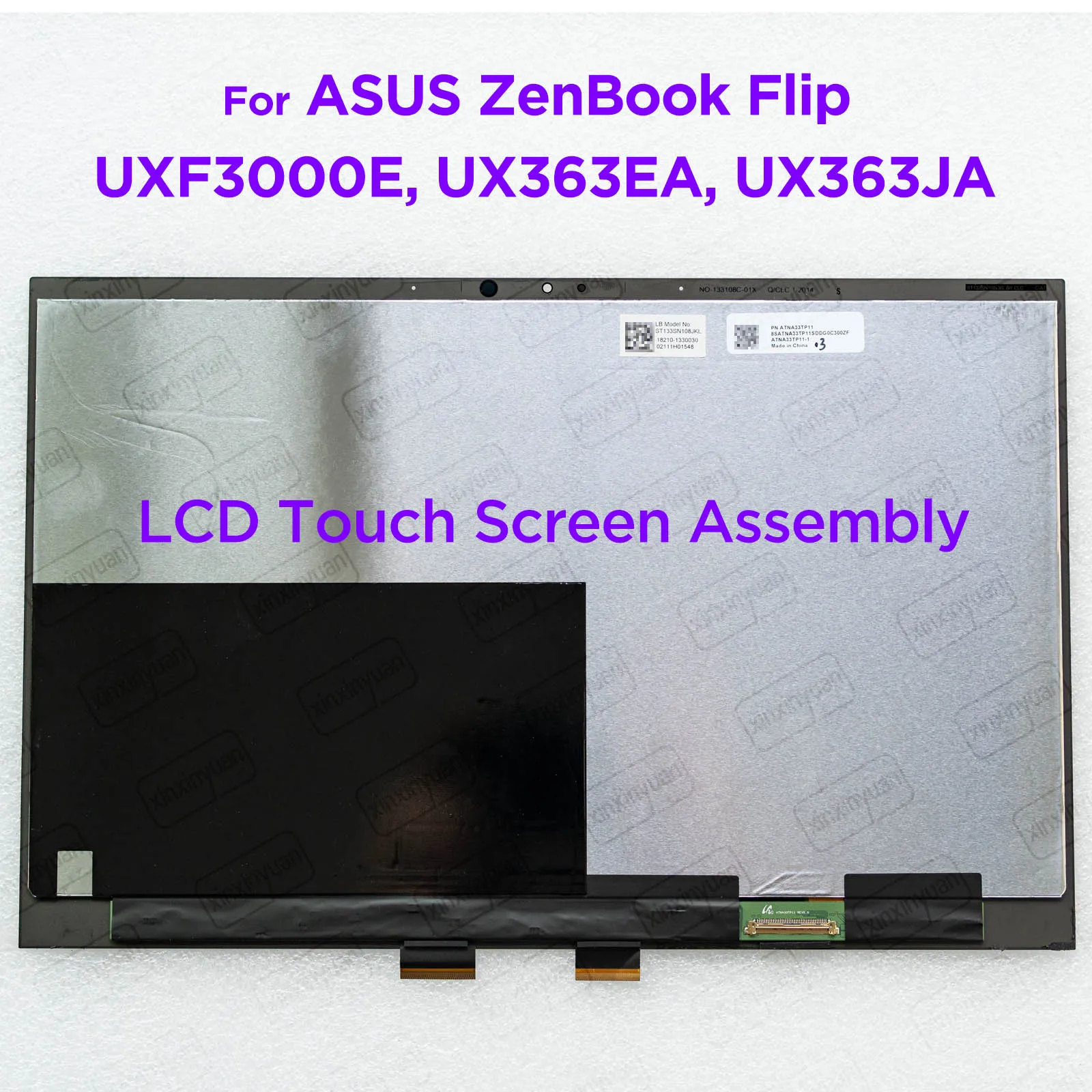 13.3 LCD Touch Screen Assembly for ASUS ZenBook Flip UX363E UX363EA ...