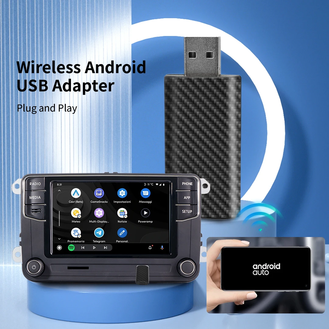 Mini-USB-Wireless-Android-Auto-Dongle-Wired-to-Wireless-Android-Auto ...