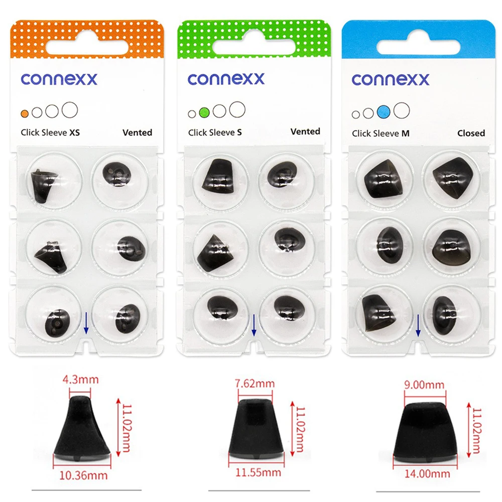 Signia-Connexx-Sleeve-Click-Domes-For-CIC-ITC-RIC-Hearing-Aid-Closed ...