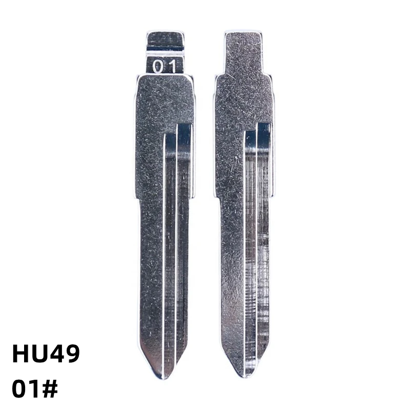 OEM-5Pcs-01-HU49-Metal-Blank-Uncut-Remote-Key-Blade-For-VW-Santana-Golf ...