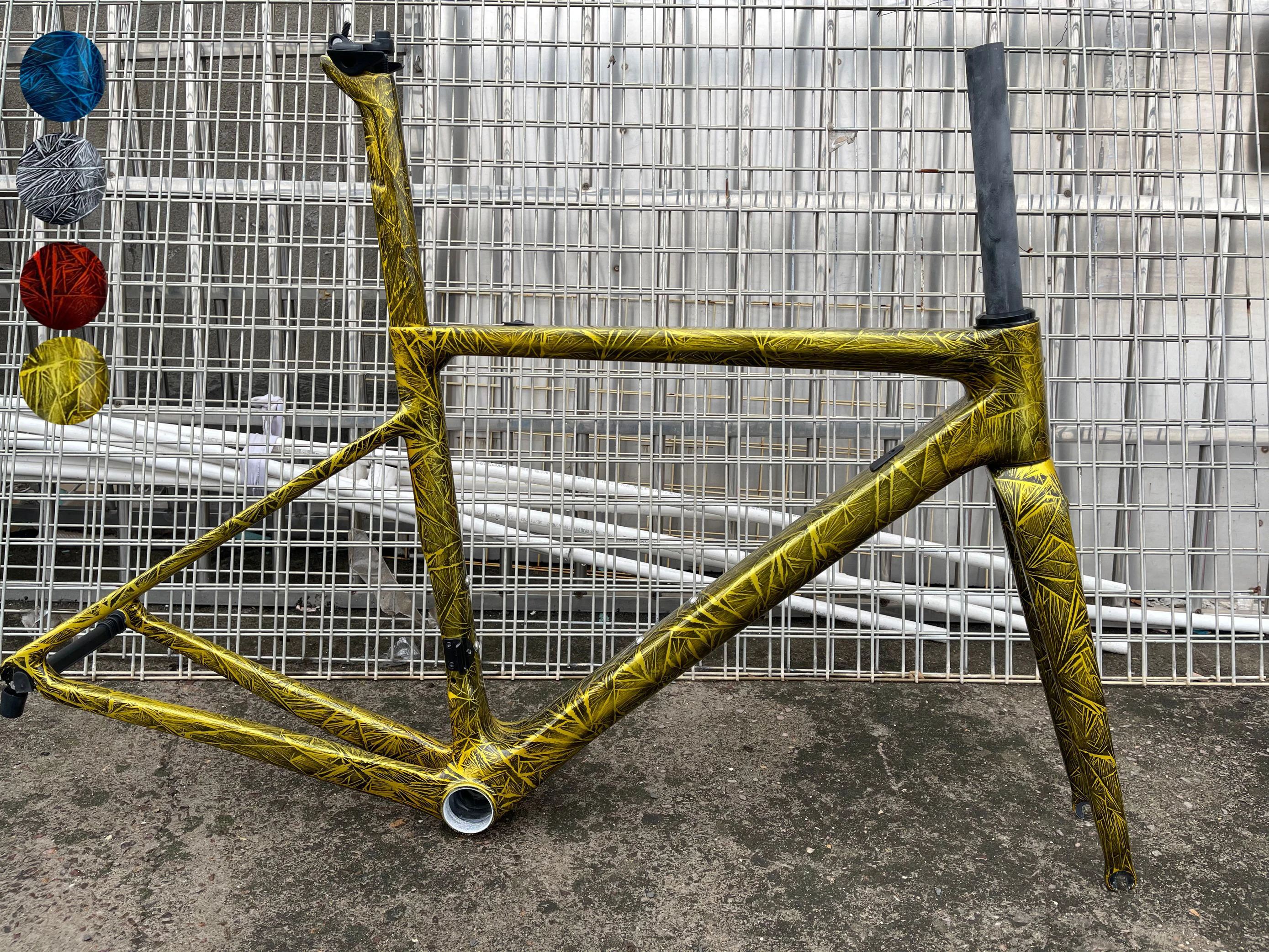 Marco-de-carbono-para-bicicleta-de-carretera-marco-de-bicicleta-con ...