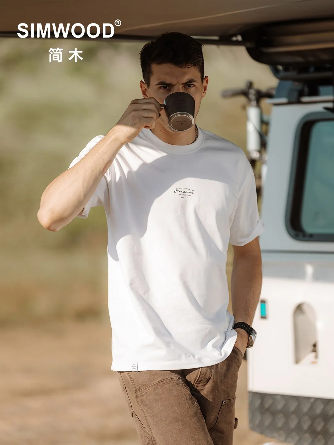 Simwood Men Clothing | Men Simwood Shirt | High Fabric Shirt | Simwood Tee Shirt - 2023 - Aliexpress