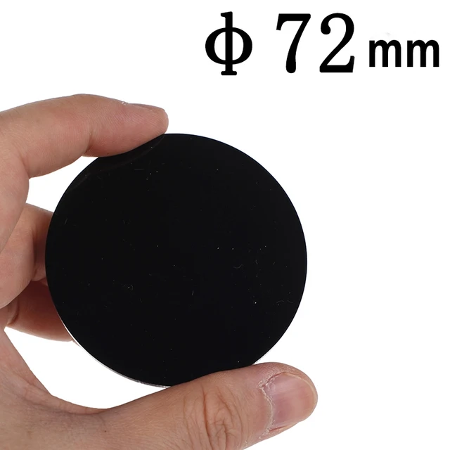 Ftshist Gas Mask Lens 64mm Transparent Opaque Glasses And 72mm Black ...