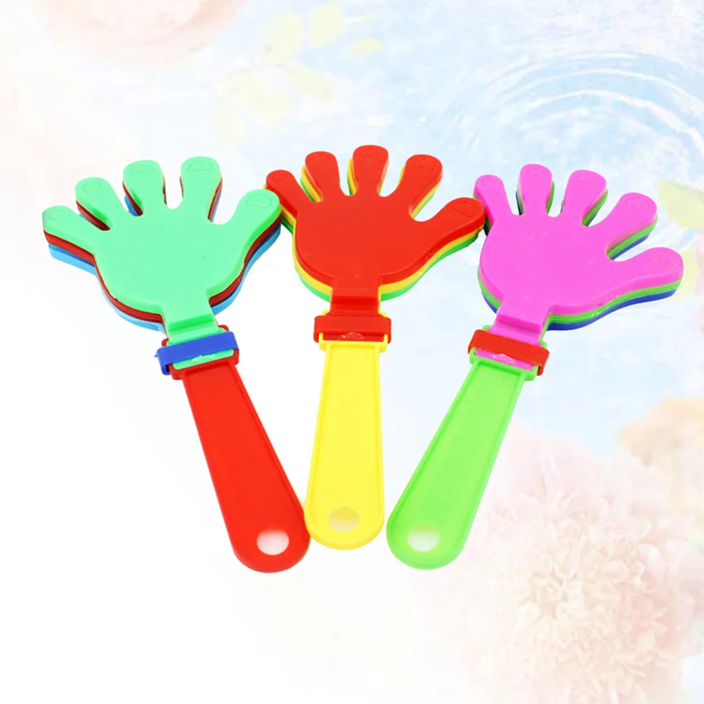 12 Pcs Plastic Hands Clap Trumpet Toy Hand Clappers Party Favors Kids ...