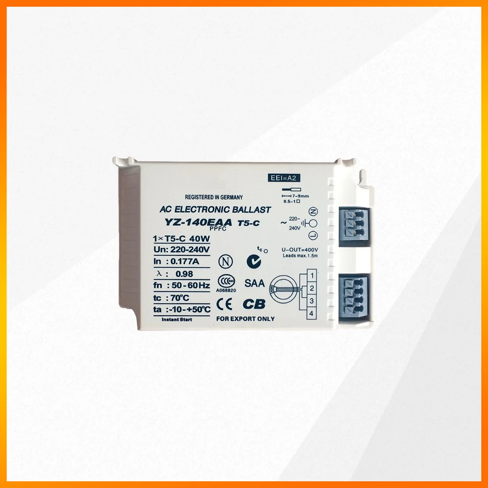 AC-ELECTRONIC-BALLAST-YZ-140EAA-YZ-155EAA-SJEB-1-X-60W-Fluorescent-Lamp ...