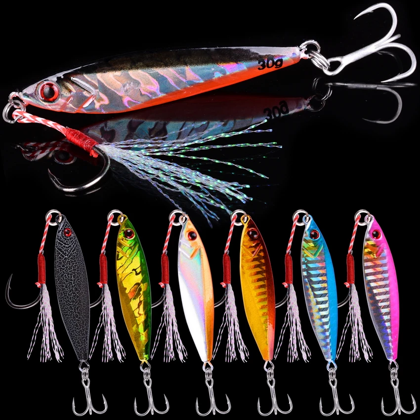 Long-Cast-Metal-Fishing-Lure-Jig-14g-21g-30g-Light-Sea-Lures-Metal-Jigs ...