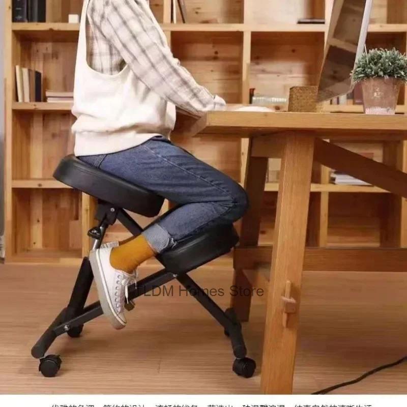 Ergonomic-Kneeling-Chair-Spine-protecting-Computer-Chair-Adjustable ...