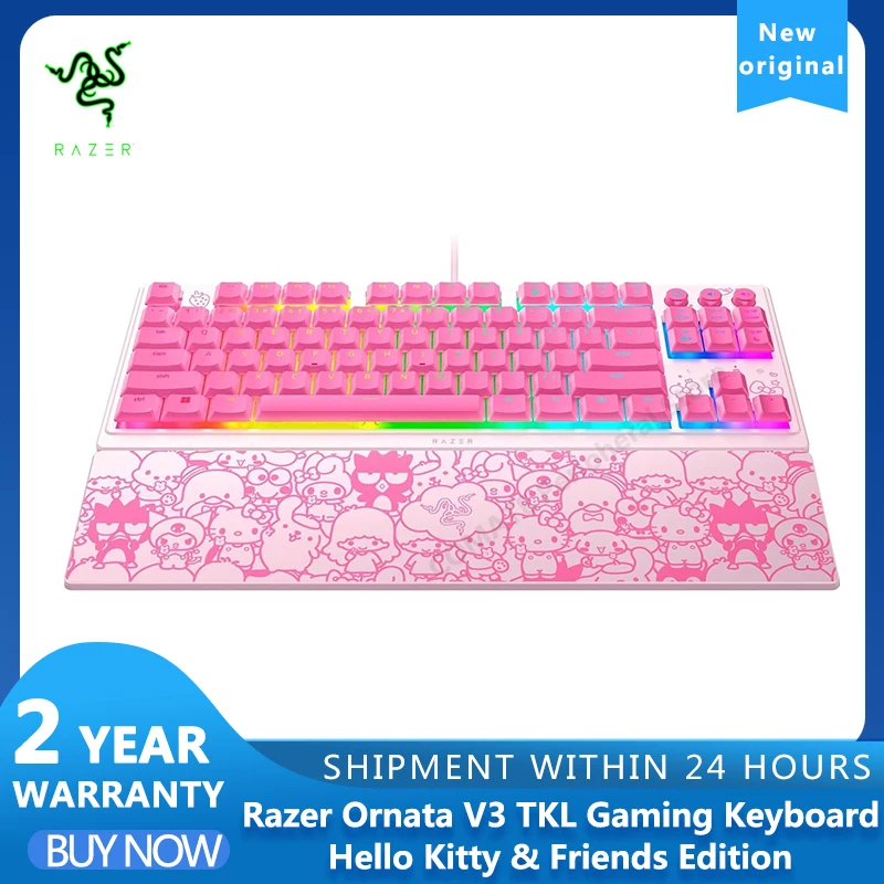 Razer-Ornata-V3-TKL-Hello-Kitty-Friends-Edition-Gaming-Keyboard-Low ...