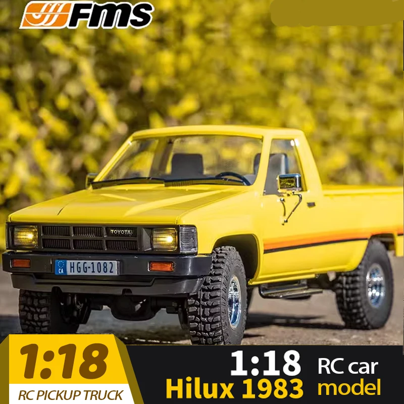 FMS-1-18-4WD-Plastic-Shell-Simulation-Hilux-1983-Model-Car-Model-Off ...
