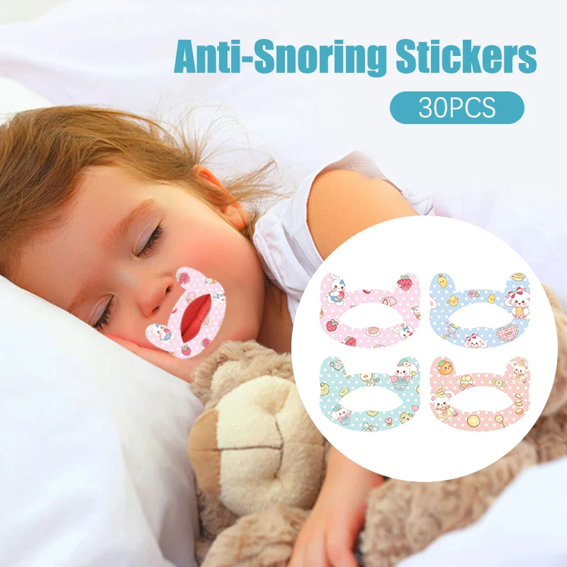 30pcs-Bag-Anti-Snoring-Sticker-Baby-Child-Good-Sleeping-Closed-mouth ...