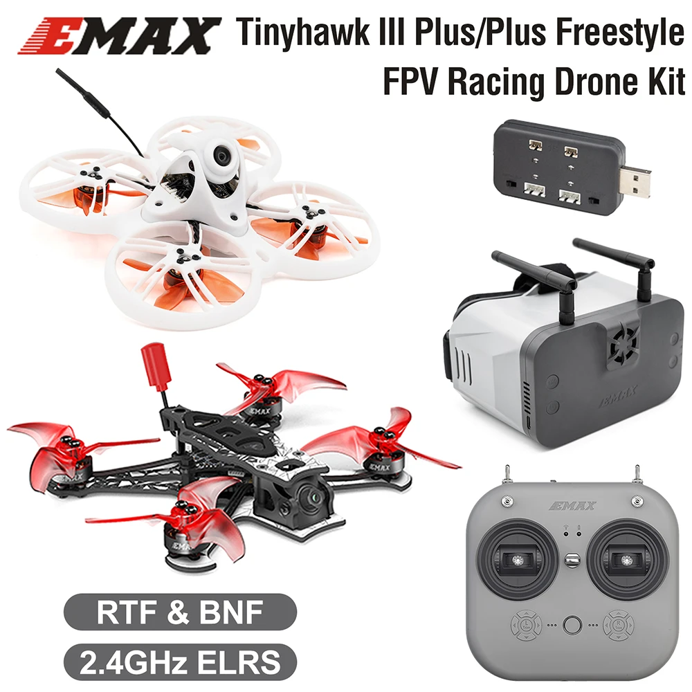 EMAX-Tinyhawk-III-Plus-Plus-Freestyle-FPV-Racing-Drone-Kit-RTF-BNF-1-2S ...
