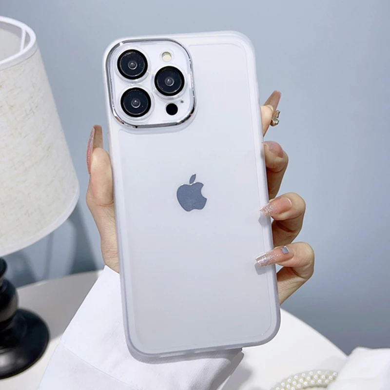 Luxury Matte Clear Shockproof Soft Case For iPhone 14 13 12 11 Pro Max ...