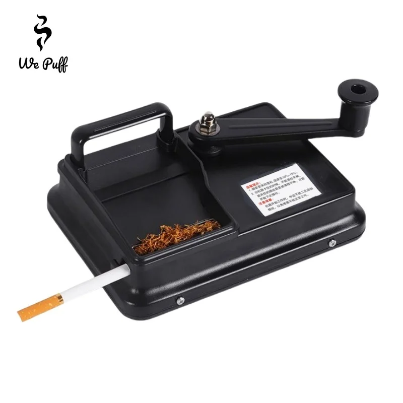Hand-crank-Metal-Cigarette-Rolling-Machine-Tobacco-Roller-Maker-for-5-5 ...