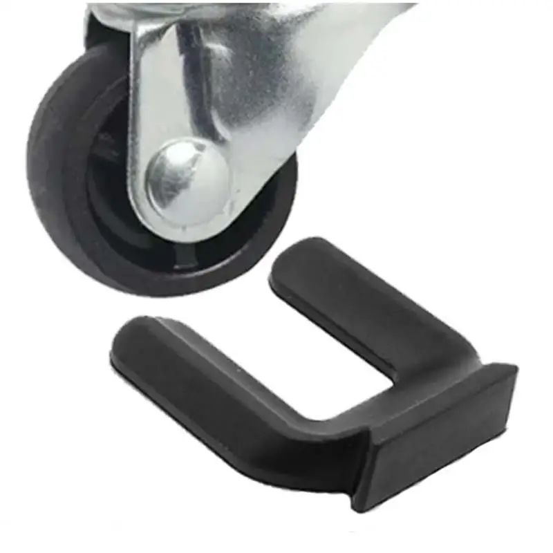 Rubber-Office-Chair-Wheel-Stopper-Furniture-Legs-Caster-Anti-slip-Pad ...
