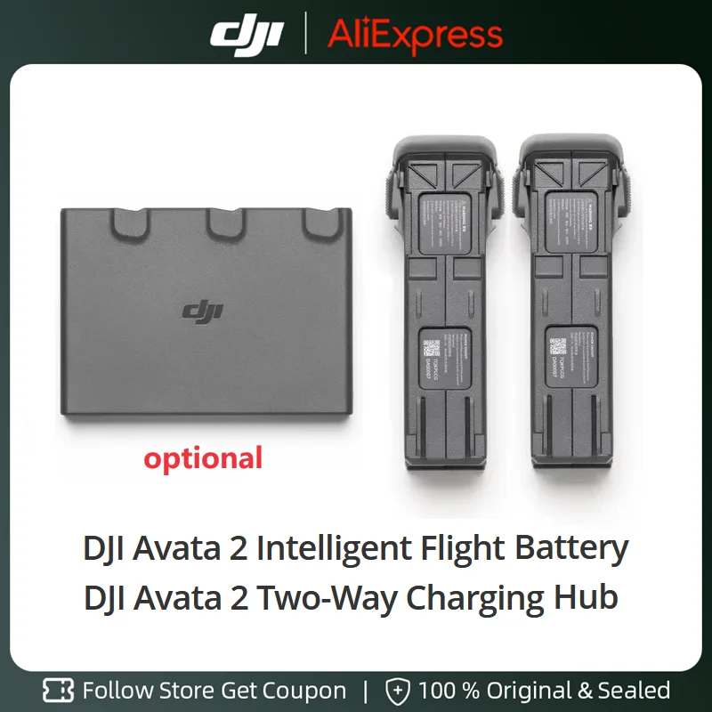 100-Original-DJI-Avata-2-Intelligent-Flight-Battery-Approx-23-min ...