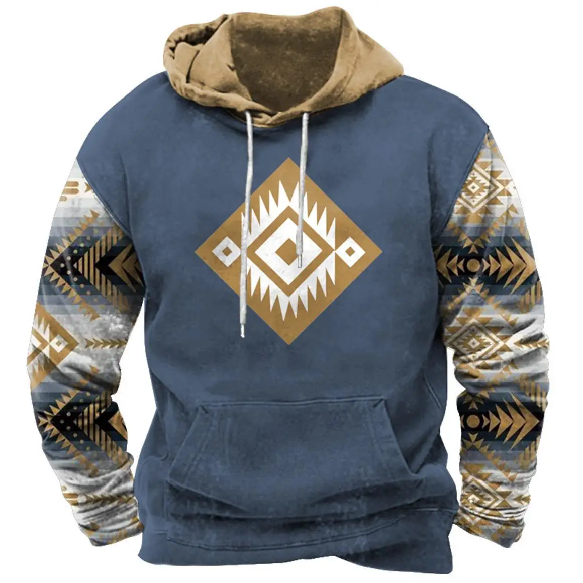 Vintage-Men-s-Hooded-Sweatshirt-Indian-Ethnic-Style-Hoodie-Winter ...