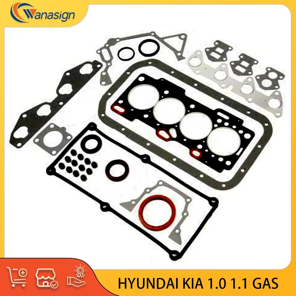 AUTO ENGINE PARTS Full Gasket Set For Hyundai KIA ATOS GETZ PICANTO 1 ...