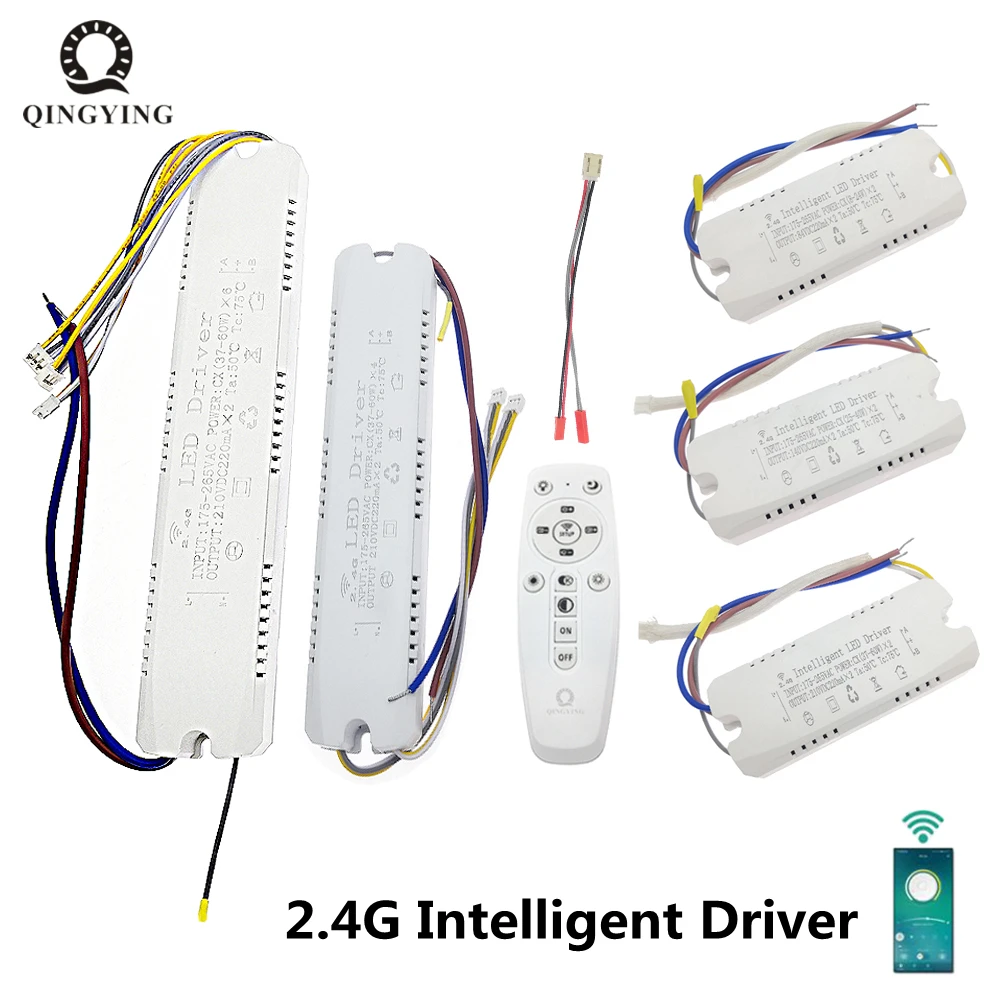 1pcs-AC220V-2-4G-Remote-Control-Intelligent-LED-Driver-8-24W-25-40W-37 ...
