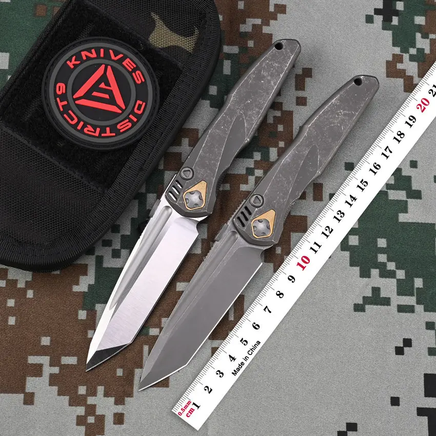 DISTRICT-9-Freedom-Folding-Knife-20CV-Blade-TC4-Titanium-Alloy-Handle ...