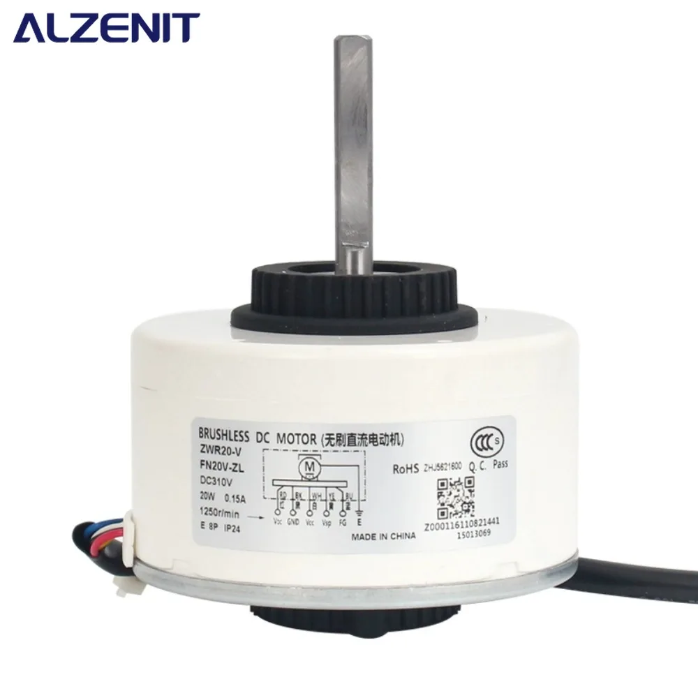 New For Gree Air Conditioner Indoor Unit DC Fan Motor ZWR20-V DC310V ...