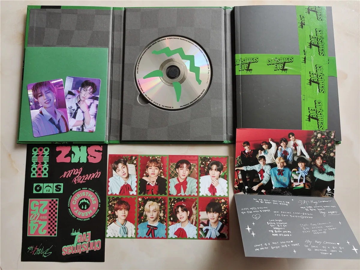 Sighed-Album-Christmas-EveL-SK-HAND-Autographed-CD-PHOTOBOOK-PHOTOCARD ...