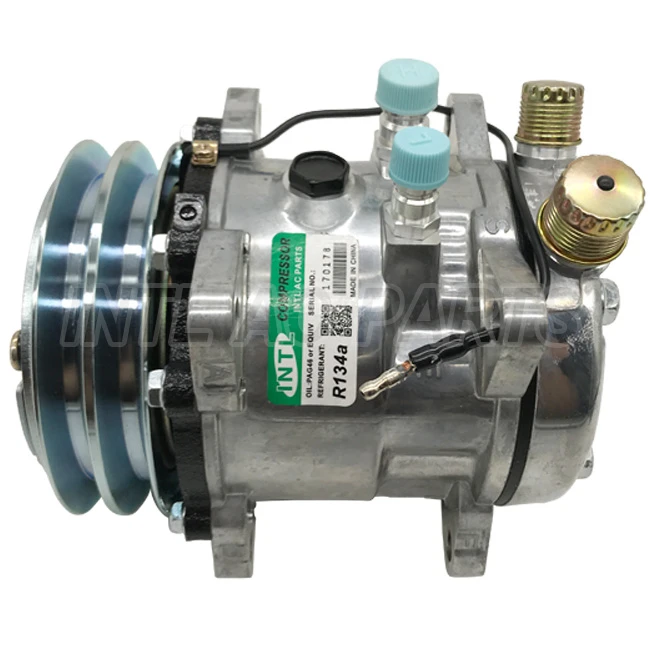 Auto Air Conditioner A/c Compressor For Sanden 505 9056 Sd505 Sd5h09 ...