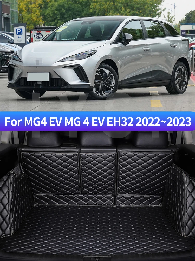 Car Rear Trunk Mats For MG4 EV MG 4 EV EH32 2022~2023 Electric Hatchback Waterproof Protective ...