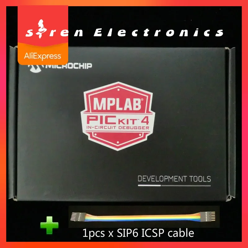 PG164140-Hardware-Debuggers-MPLAB-PICKit-4-PICKit4-with-USB-and-SIP6 ...