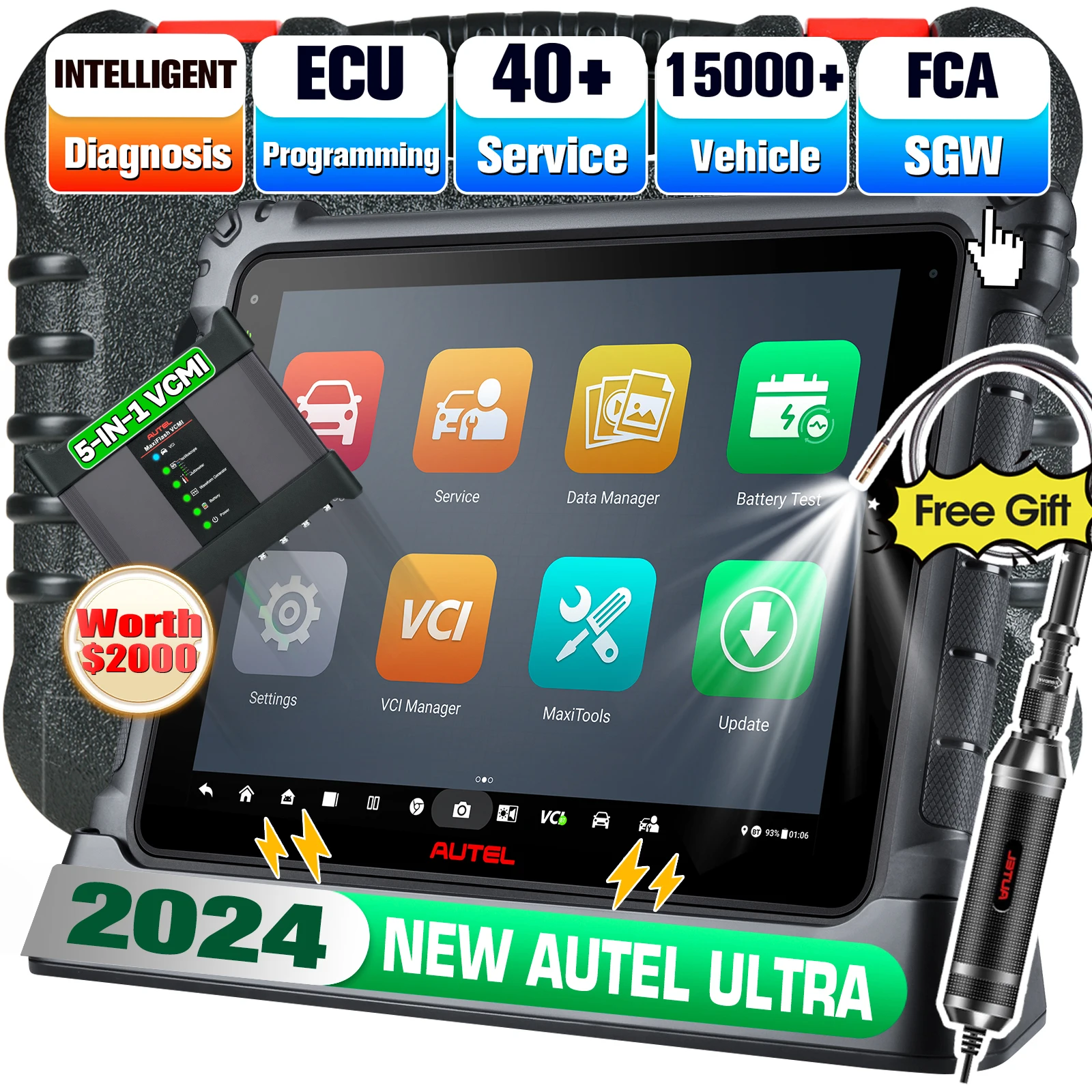 Autel-MaxiSys-Ultra-Scanner-Top-Intelligent-Diagnostic-Scan-Tool-ECU ...