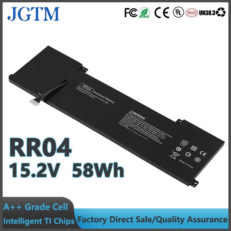 JGTM RR04 15.2V 58Wh Laptop Battery for HP Omen 15 15-5014TX 15-5001NS ...