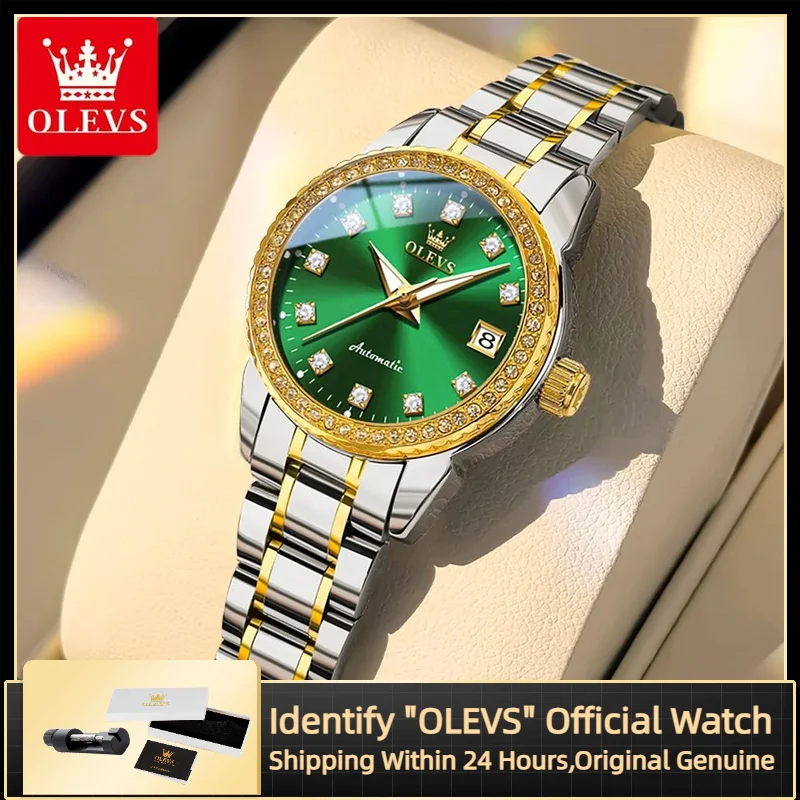OLEVS 7003 High Quality Ladies' Watches Original Automatic Mechanical ...