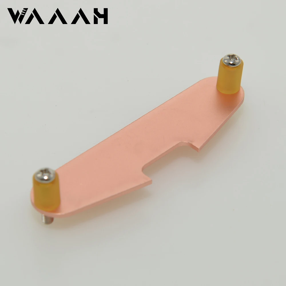 1pcs ST Single Coil Pickup Base plate Steel Material with Copper Plated ...