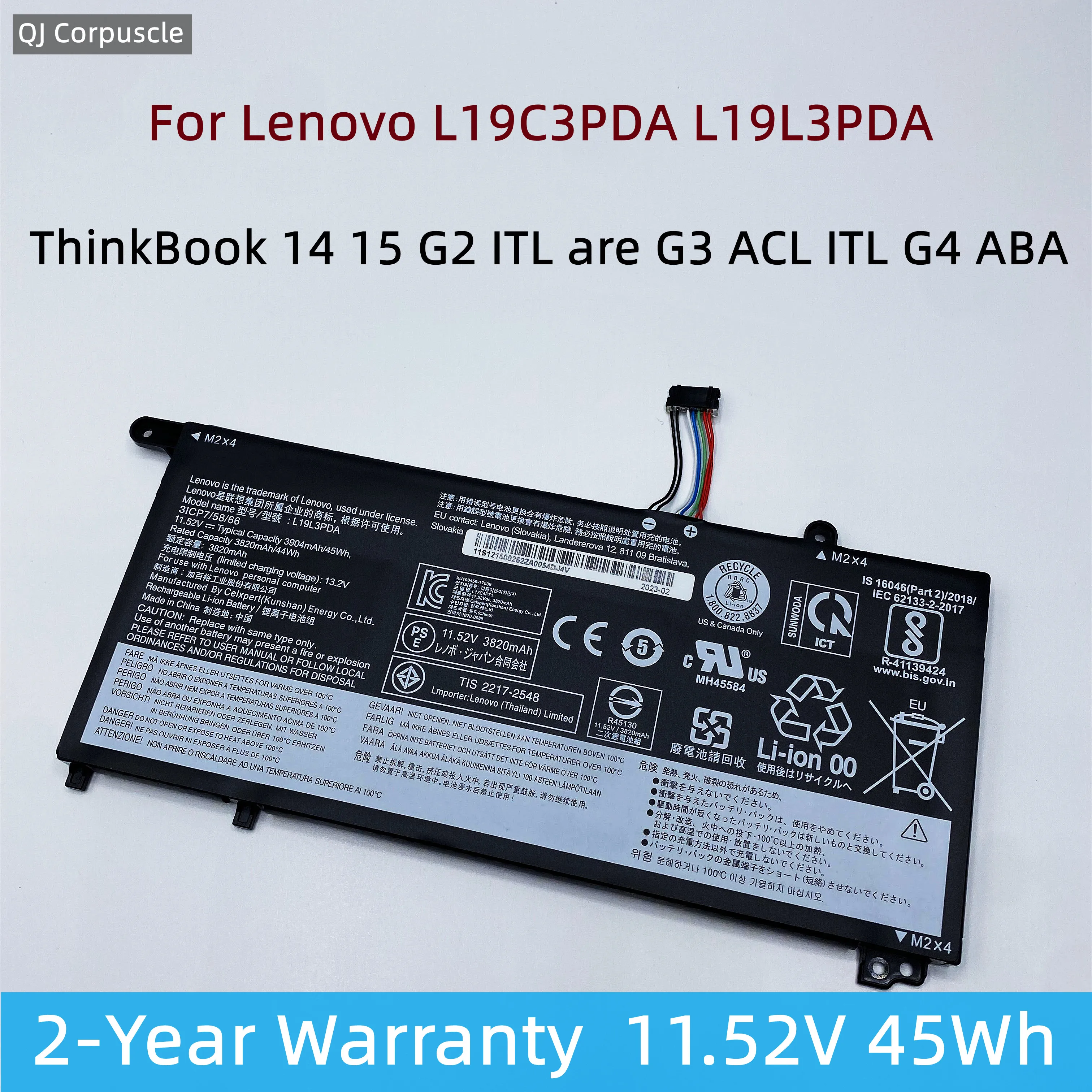 Original-L19L3PDA-Laptop-Battery-For-Lenovo-ThinkBook-14-15-G2-ITL-are ...